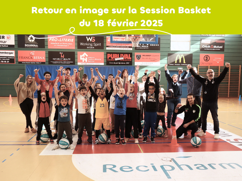 Initiation au Basket pour les enfants - Centre alsace habitat Colmar