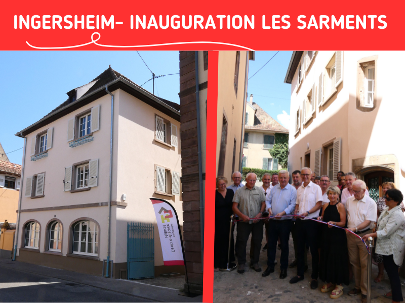 Ingersheim : Inauguration de la résidence Les Sarments - Centre alsace ...