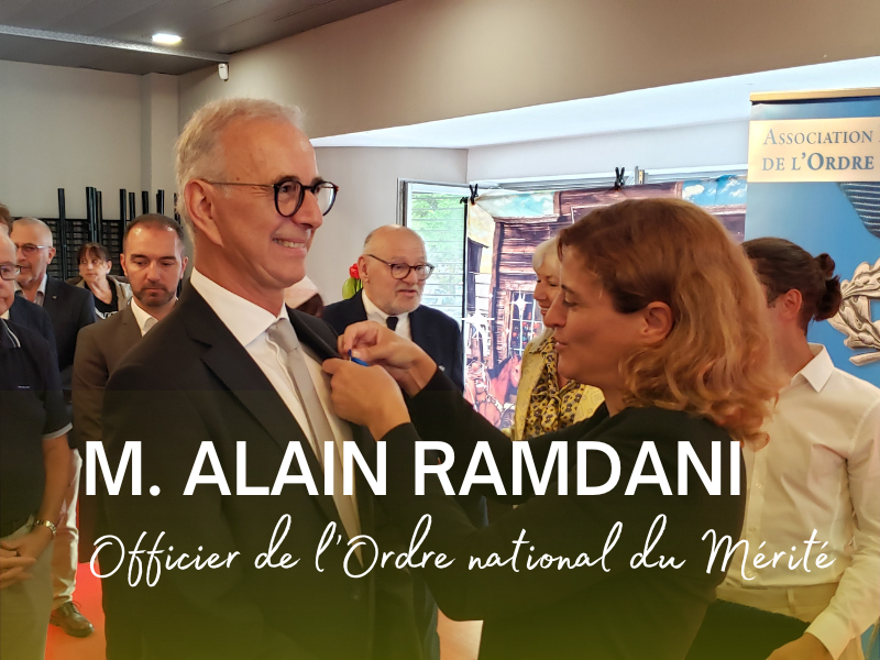 Alain Ramdani : Officier ONM - Centre alsace habitat