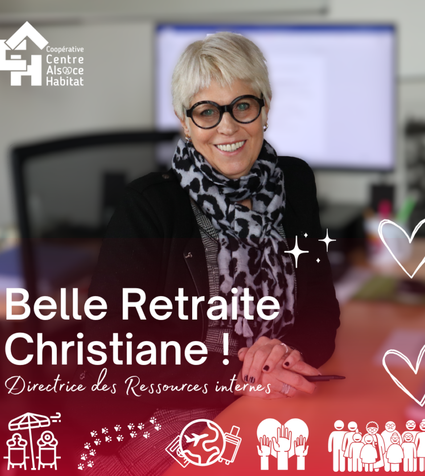 Bonne retraite Christiane ! - Centre alsace habitat
